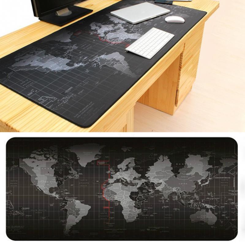 Jual TaffGO Gaming Mouse Pad Desk Mat Motif Peta Dunia 300x800x2mm ...