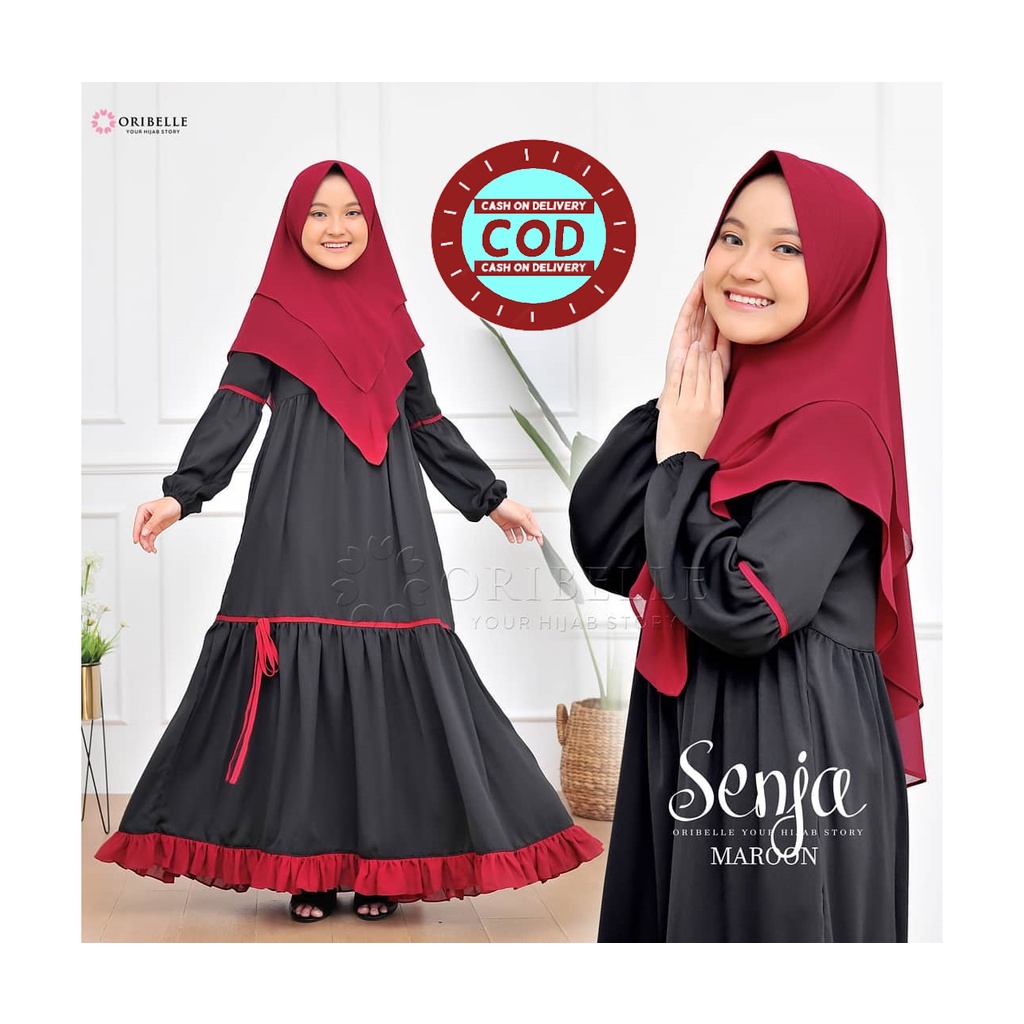 Jual Gamis Anak cantik Lucu Murah/ Usia 5 Tahun S/D 12 Tahun Senja kids ...