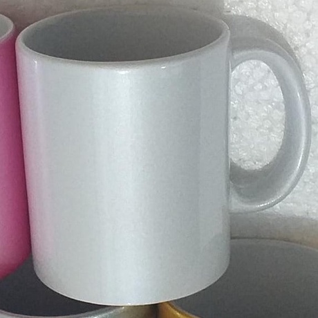 Jual GMM-13 / Souvenir Mug Gliter Custom Teks dan Gambar Hitam ( Siluet ...