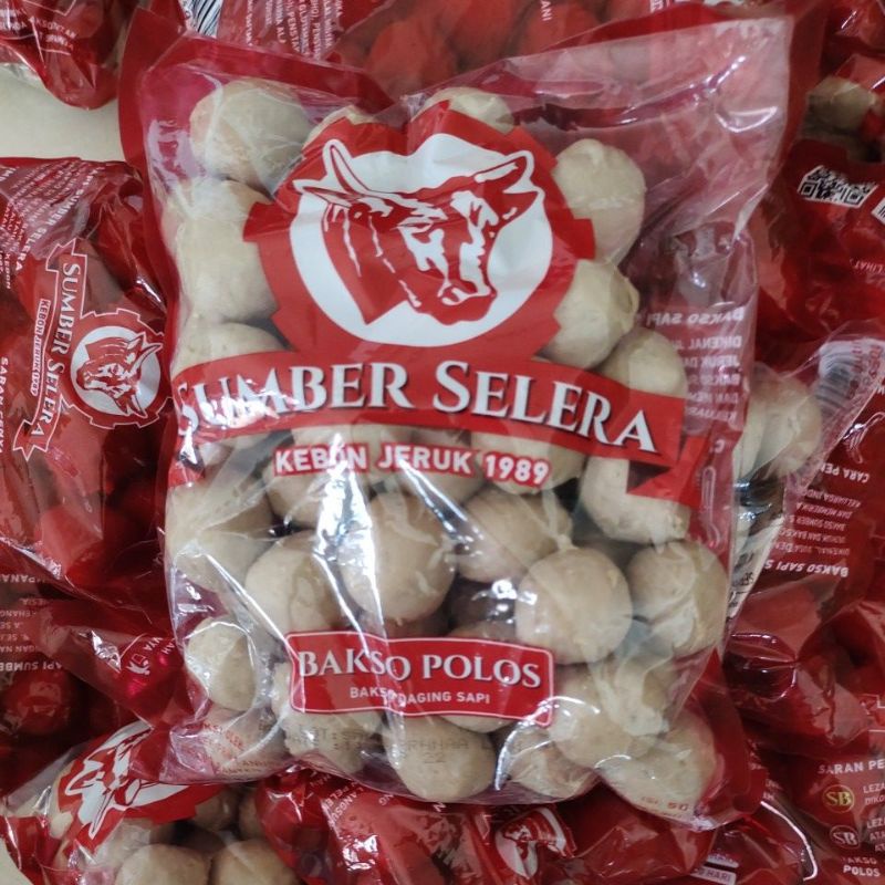 Jual sumber selera bakso polos 650gr/50butir | Shopee Indonesia