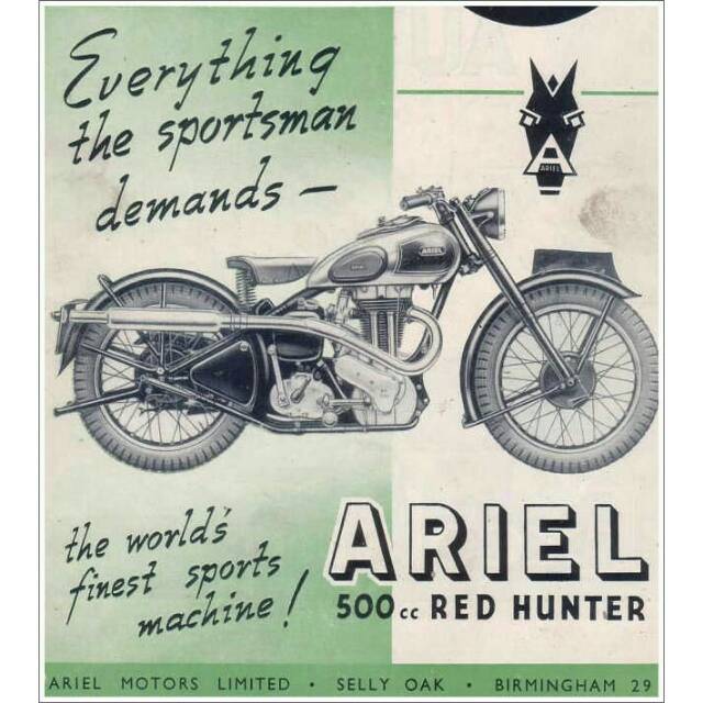 Jual STIKER POSTER MOTOR ARIEL JAWA MATCHLESS JADUL KLASIK CLASSIC ...