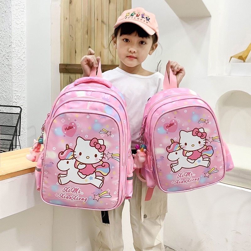 Jual FREE GIFT Tas sekolah hello kitty korea import hello Kitty ...