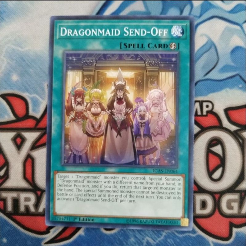 Jual yugioh dragonmaid send off IGAS original | Shopee Indonesia
