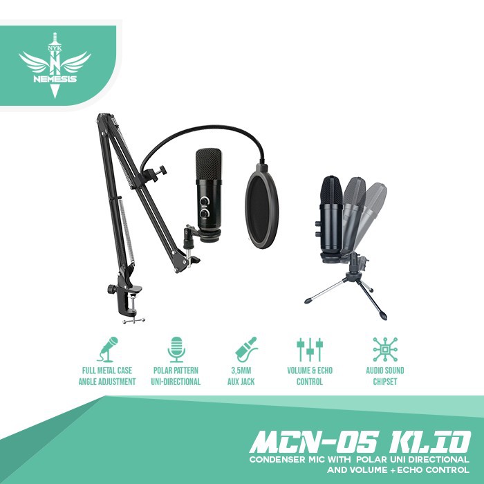 Jual Mic NYK NEMESIS MCN-05 KLIO | Shopee Indonesia