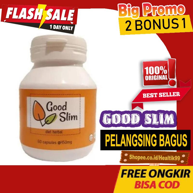 Jual NEW GOOD SLIM OBAT HERBAL PELANGSING BADAN SUPER AMPUH 100% ...