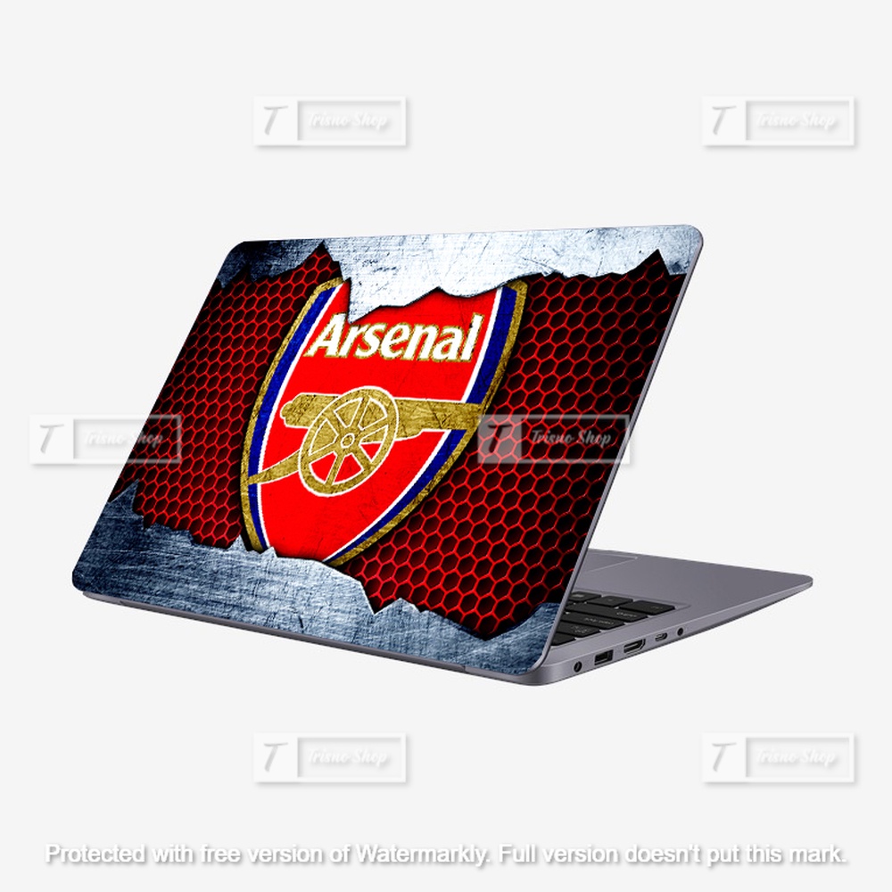 Jual Stiker Laptop | Garskin Laptop | Arsenal + Laminasi | Shopee Indonesia