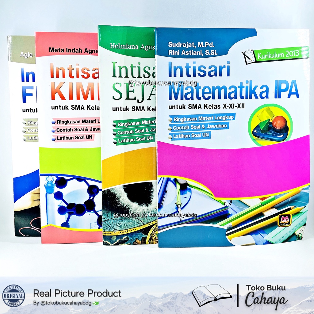 Jual INTISARI SMA IPA / IPS | Bahasa Indonesia Bahasa Inggris ...