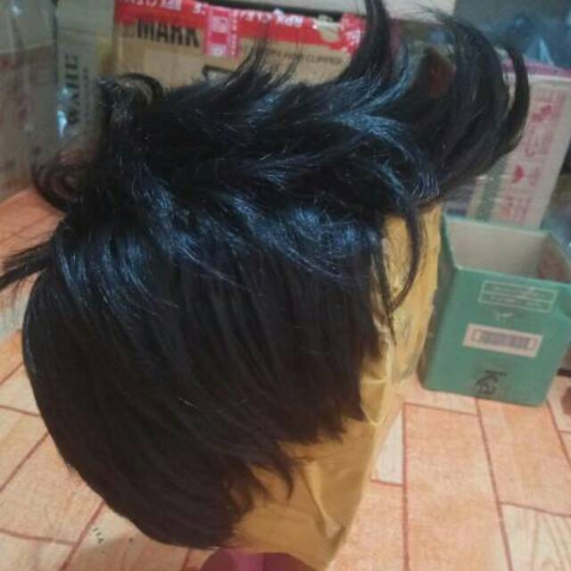Jual wig wigg cowo laki rambut palsu cowok rambut palsu pria wigg pria ...