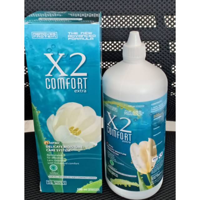 Jual CAIRAN X2 COMFORT 500ML AIR SOFTLENS SOLUTION | Shopee Indonesia