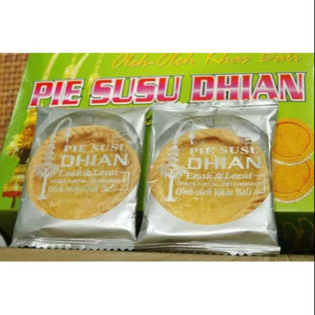 Jual Pie Susu Dhian (25 pcs) oleh oleh khas Bali | Shopee Indonesia