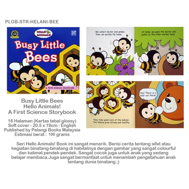 Jual Science storybook ( bees ) | Shopee Indonesia