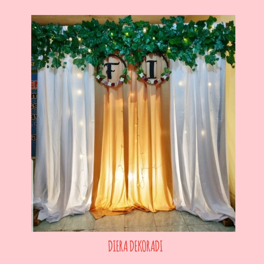 Jual Daun Maple Artificial / daun dekorasi lamaran, wedding, khitanan ...