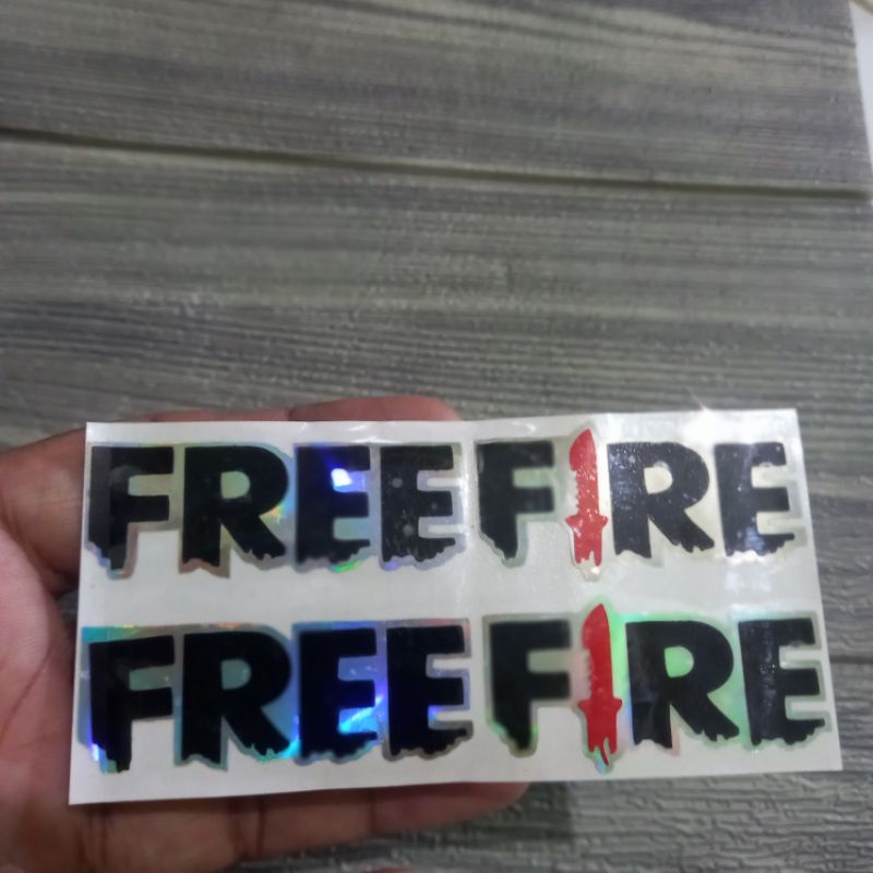 Jual STICKER FREE FIRE CUTTING STICKER CUTTING MOTOR CUTTING STICKER ...