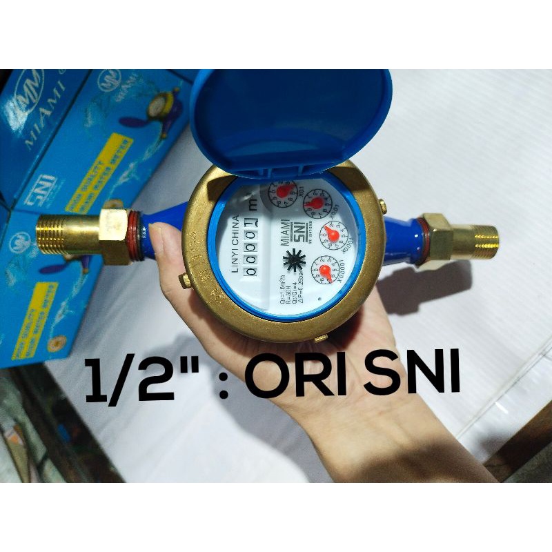 Jual METERAN AIR PDAM PAM ORIGINAL kran bak ledeng air wastafel shower ...