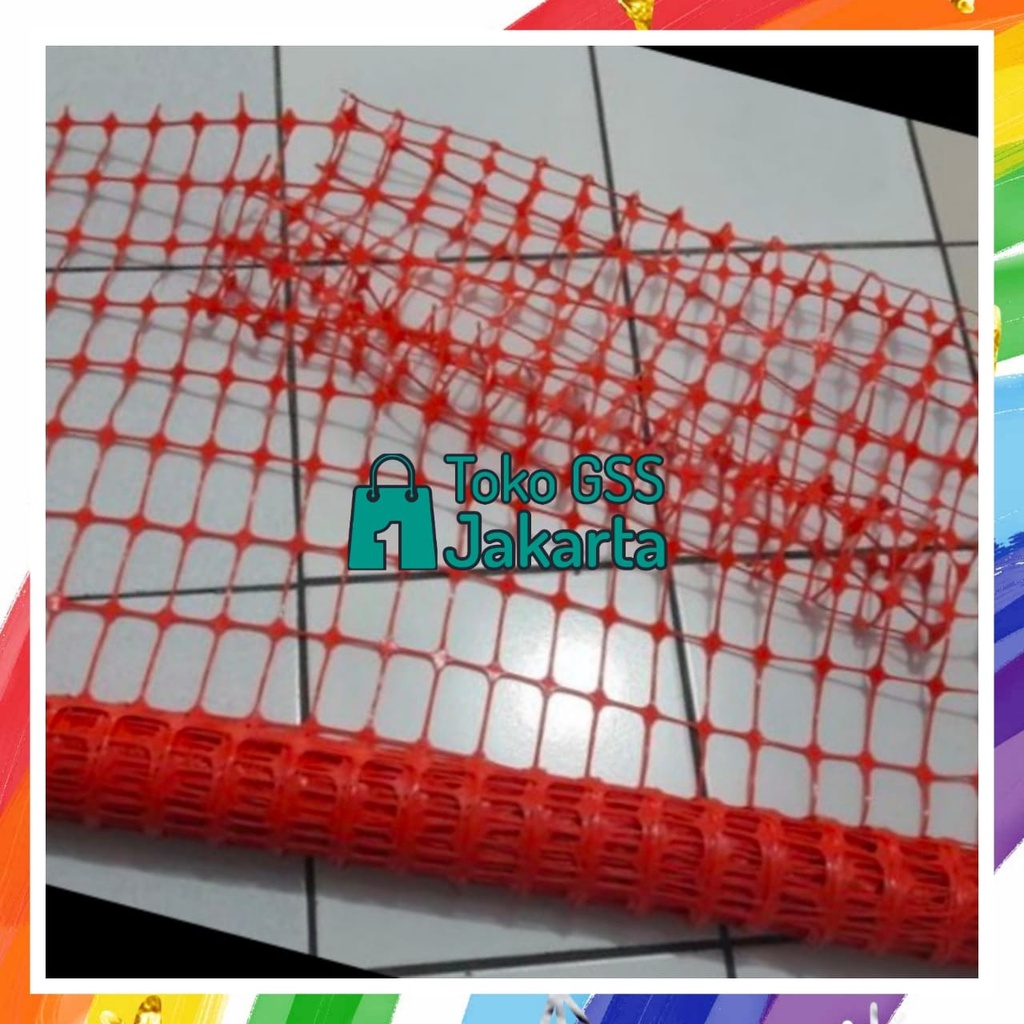 Jual Safety Net Proyek 1 meter Panjang 50 meter Jaring Keselamatan ...