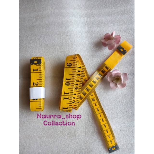 Jual METERAN KAIN 3 METER ( 300 CM ) / CENTIMETER KAIN 3 M | Shopee ...