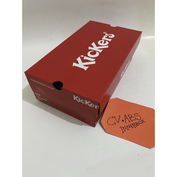 Jual BOX DUS INERBOX KOTAK SEPATU KICKERS MURAH (MINIMAL ORDER 5-10PCS ...