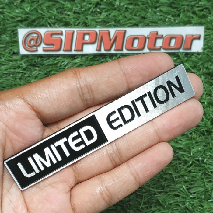 Jual Emblem Logo LIMITED EDITION Chrome Tulisan Sticker Mobil Motor ...
