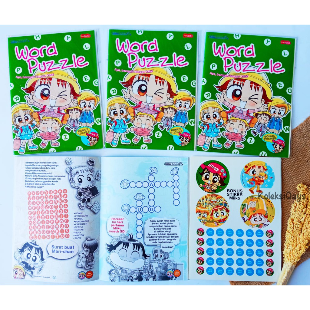Jual Buku Word Puzzle : Ayo, bermain dengan kata ! | Shopee Indonesia