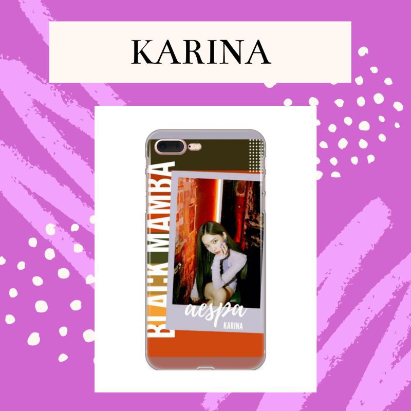 Jual (AESPA) Case Aespa Teaser Polaroid Edition Softcase Anticrack ...