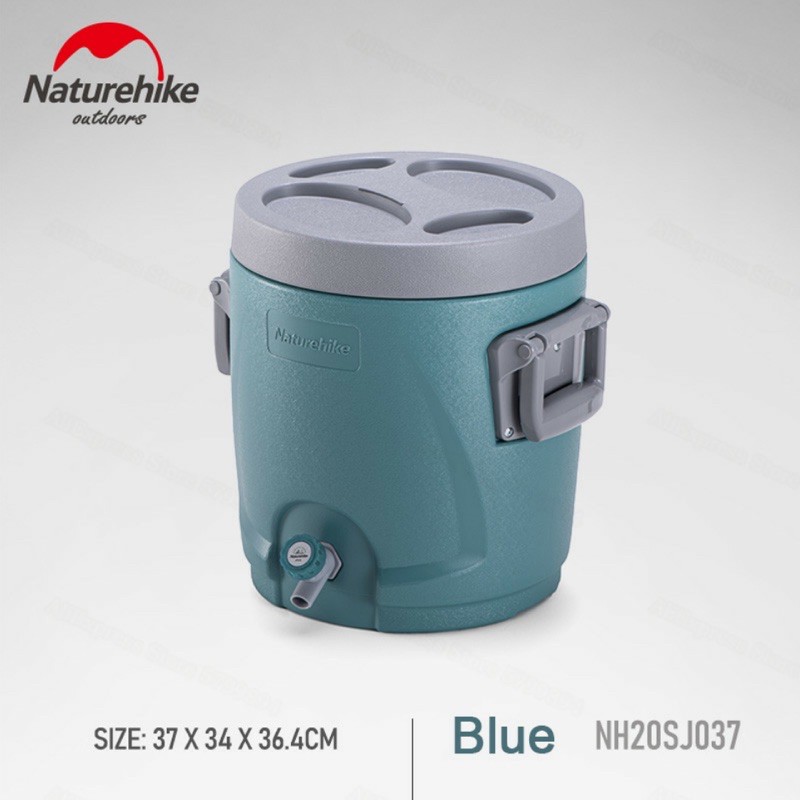 Jual COOLER BUCKET 15L NATUREHIKE NH20SJ037 INSULATION WATER TANK THERMOS CAMPING PIKNIK STORAGE ...