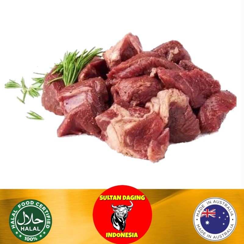 Jual DAGING RENDANG SEMUR WAGYU BEEF 500 GRAM IMPORT DARI AUSTRALIA ...