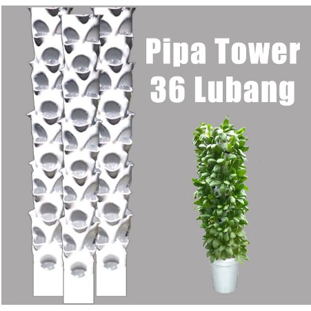 Jual Pipa Tower Hidroponik 36Lubang | Shopee Indonesia