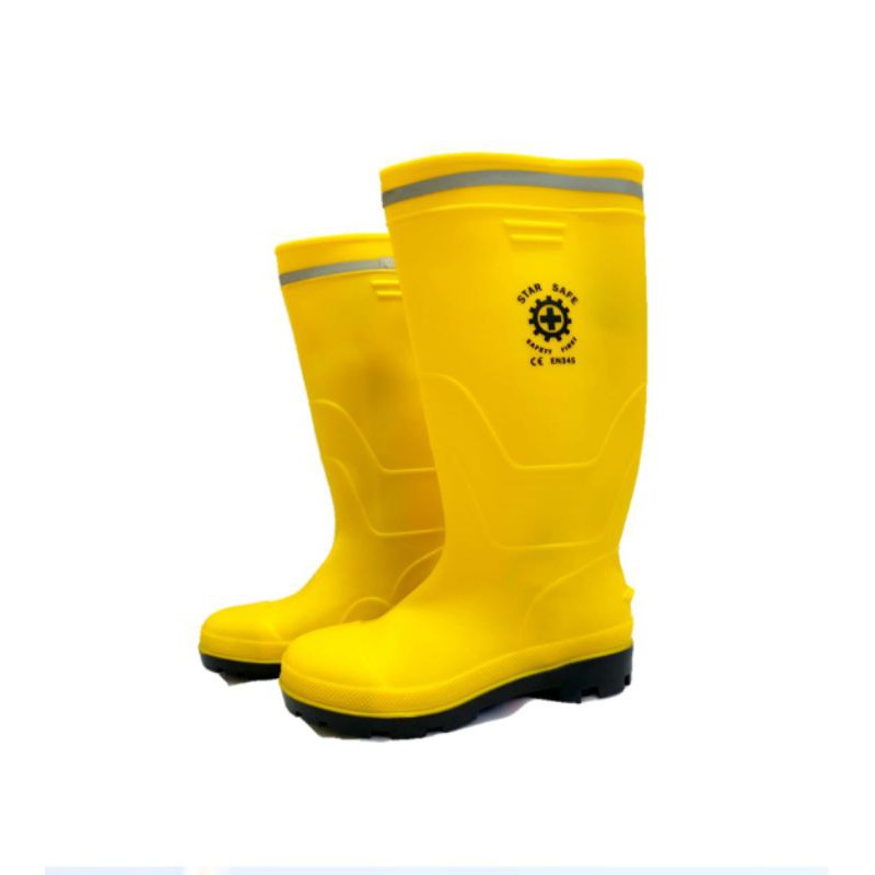 Jual SEPATU BOAT KARET SAFETY ADA TERDAPAT BESI HARGA 1PASANG MURAH ...