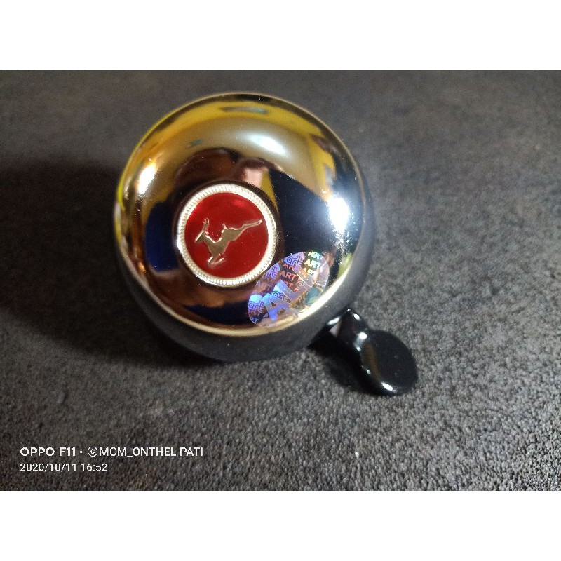 Jual BEL SEPEDA ONTHEL TING TONG DELMAN LOGO KIJANG - BEL DELMAN TING ...