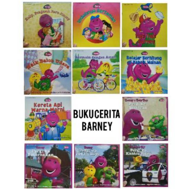 Jual MURAH MERIAH! Buku Cerita Barney | Shopee Indonesia