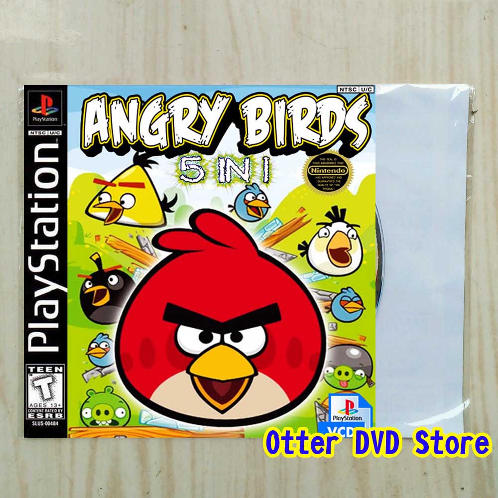 Jual Kaset CD Game Ps1 Ps 1 Angry Birds Bonus Plant vs Zombie | Shopee ...