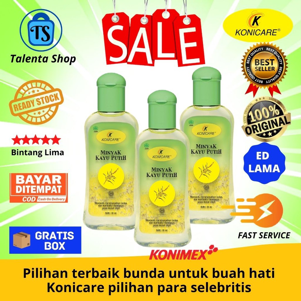 Jual Konicare Minyak Kayu Putih Botol 60 ml | Shopee Indonesia