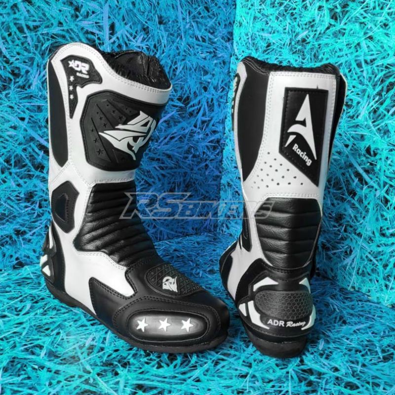 Jual Sepatu roadrace drag touring cornering adr racing boots balap ...