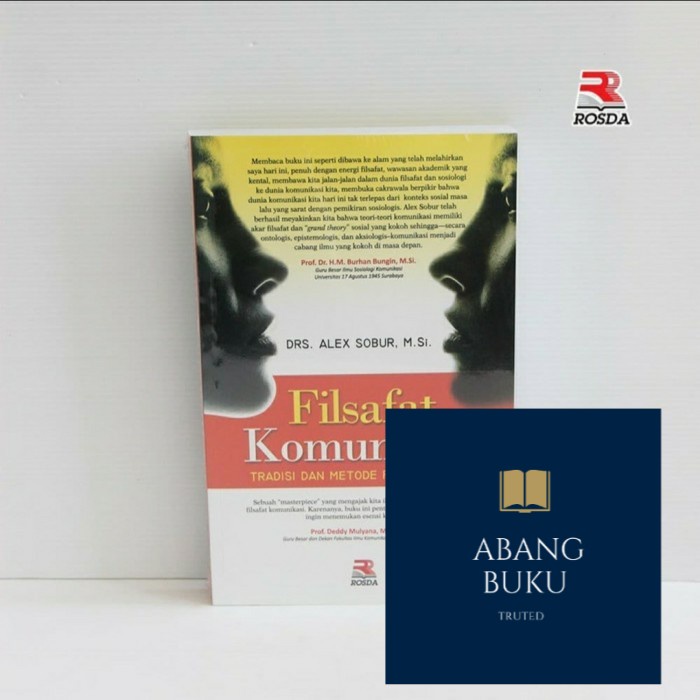 Jual BUKU ORI Filsafat Komunikasi Tradisi Fenomenologi Alex Sobur ROSDA ...