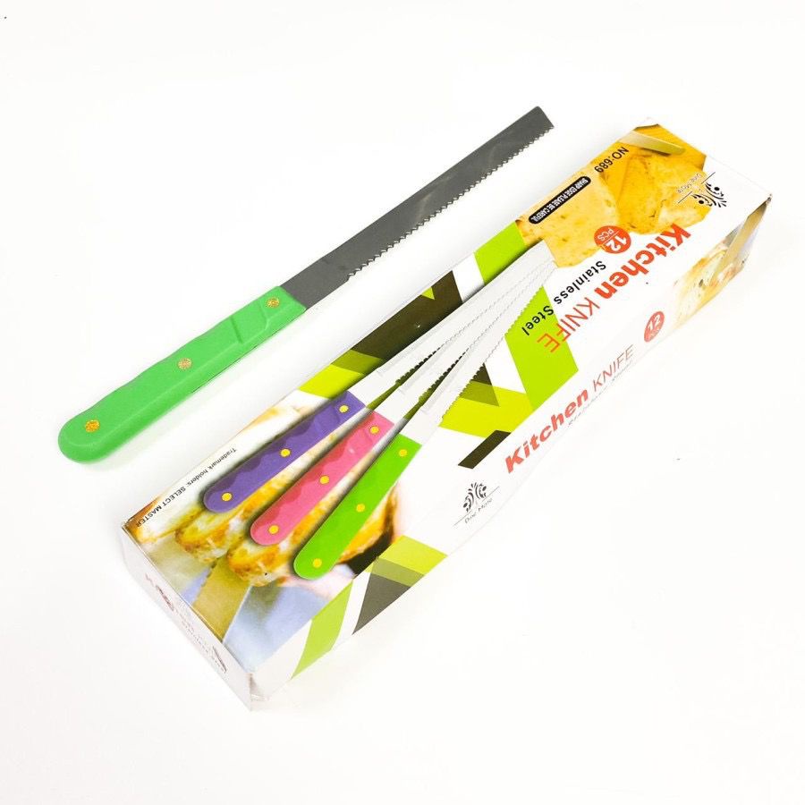 Jual SSA Pisau Potong Roti Stainless Steel - Pisau Pemotong Kue ...