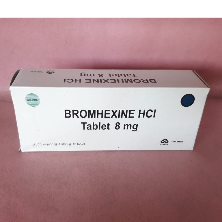 Jual BROMHEXINE HCl 8MG/BOX | Shopee Indonesia