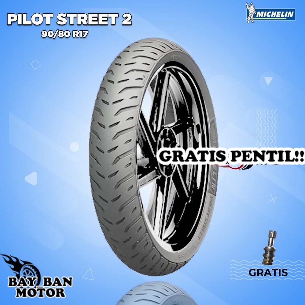 Jual Ban Motor Bebek (Motor Bebek) // MICHELIN PILOT STREET 2 90/80 ...