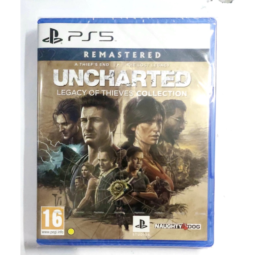 Jual BD PS5 UNCHARTED: Legacy of Thieves Collection Reg 2 | Shopee ...