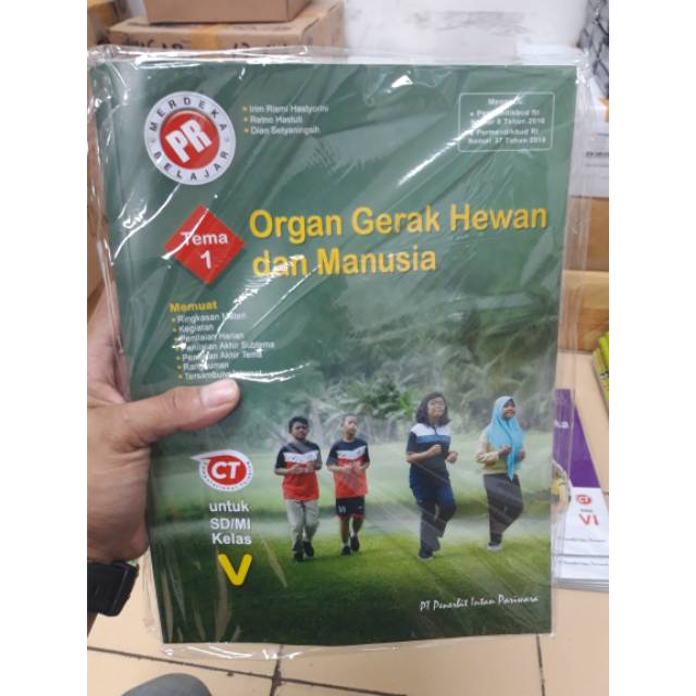 Jual BUKU TEMATIK PR KELAS 5 TEMA 1 ORGAN GERAK HEWAN DAN MANUSIA | Shopee Indonesia