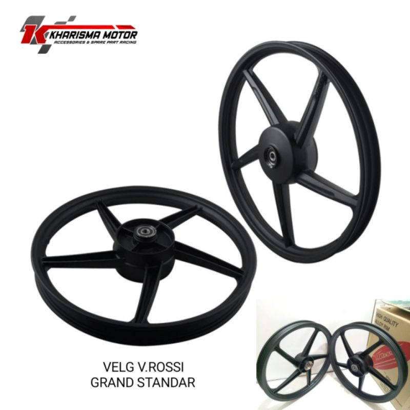Jual VELG V.ROSSI GRAND STANDAR TROMOL DEPAN DAN BELAKANG | Shopee ...