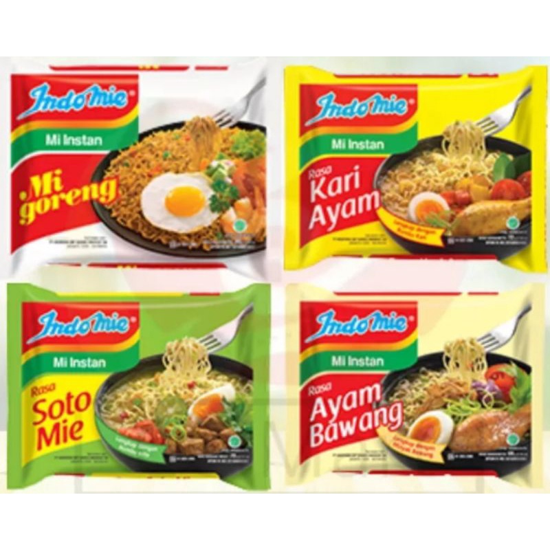 Jual Indomie Mie Instan All varian / Indomie Goreng / Indomie Soto ...