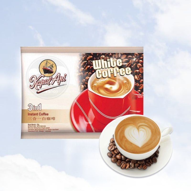 Jual Kapal Api White Coffee 3 in 1 (1 Sachet 37 gram) | Shopee Indonesia
