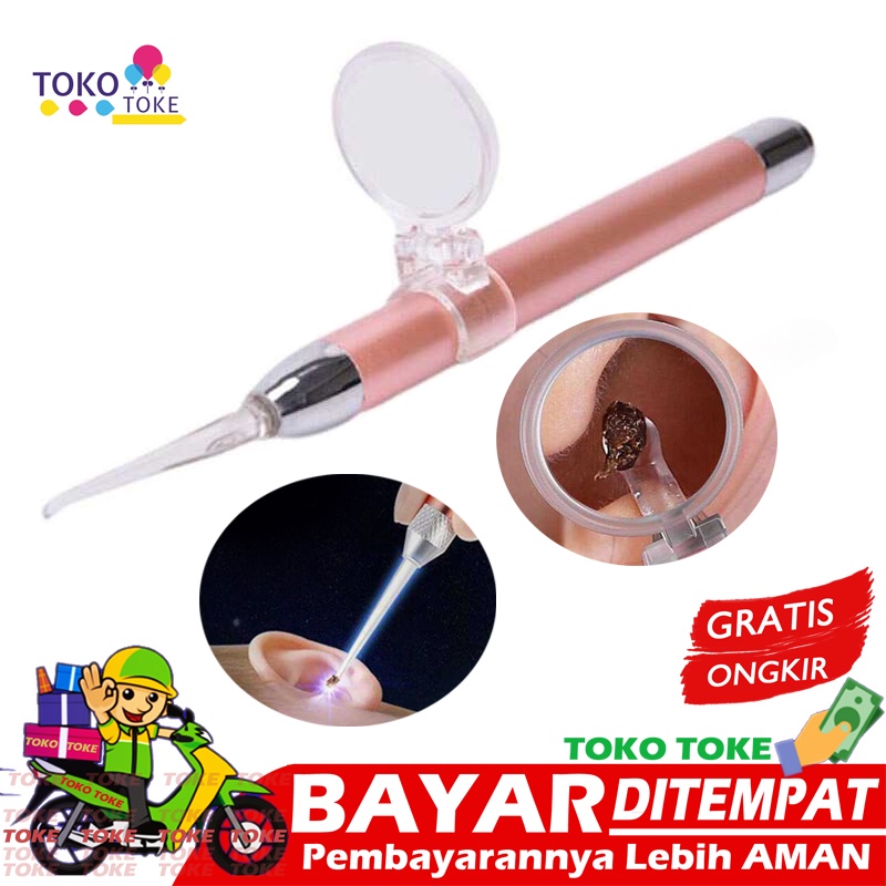 Jual Alat Korek Kuping LED Lampu Pembersih Telinga Dengan Senter Dan ...
