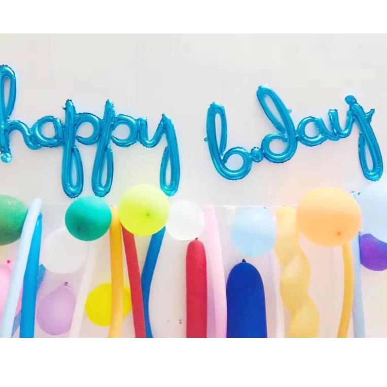 Jual Fresh Balon HAPPY BDAY Sambung .,.,.,., | Shopee Indonesia