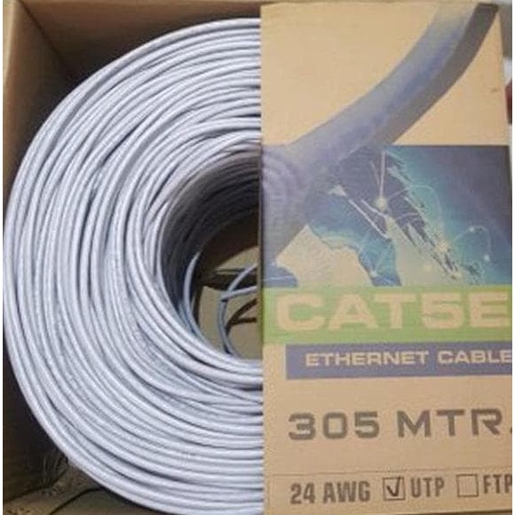 Jual Kabel Lan UTP Cat5e , Cat6 indoor Eceran Meteran | Shopee Indonesia