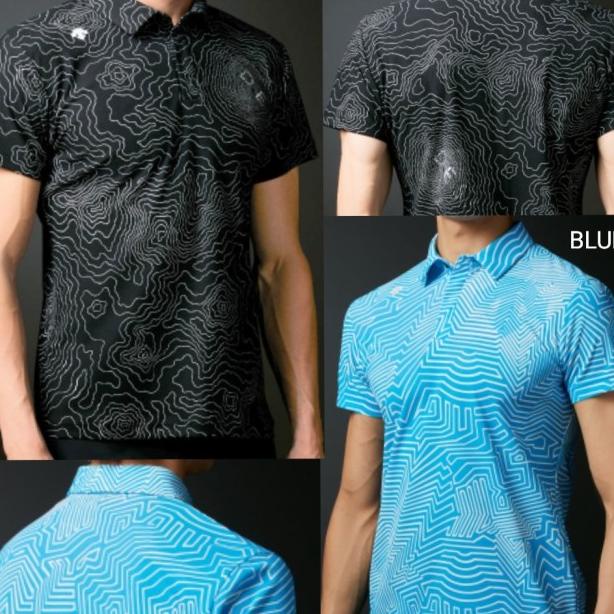 Jual Polo shirt golf Descente kaos olahraga sport golf pria | Shopee ...