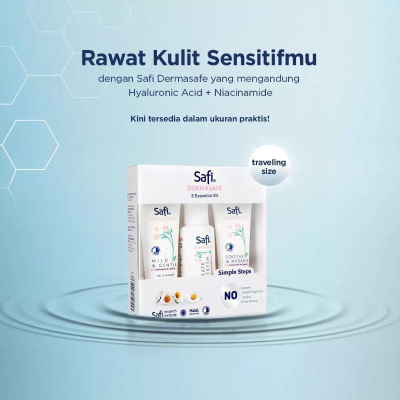 Jual Safi Dermasafe 3 Essential Kit | Shopee Indonesia