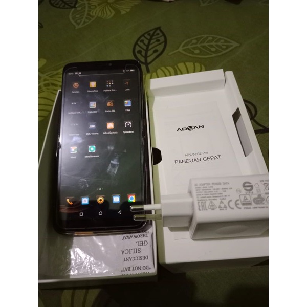 Jual HP Second Advan G2Pro 3/32GB warna Dark Blue + Black | Shopee ...