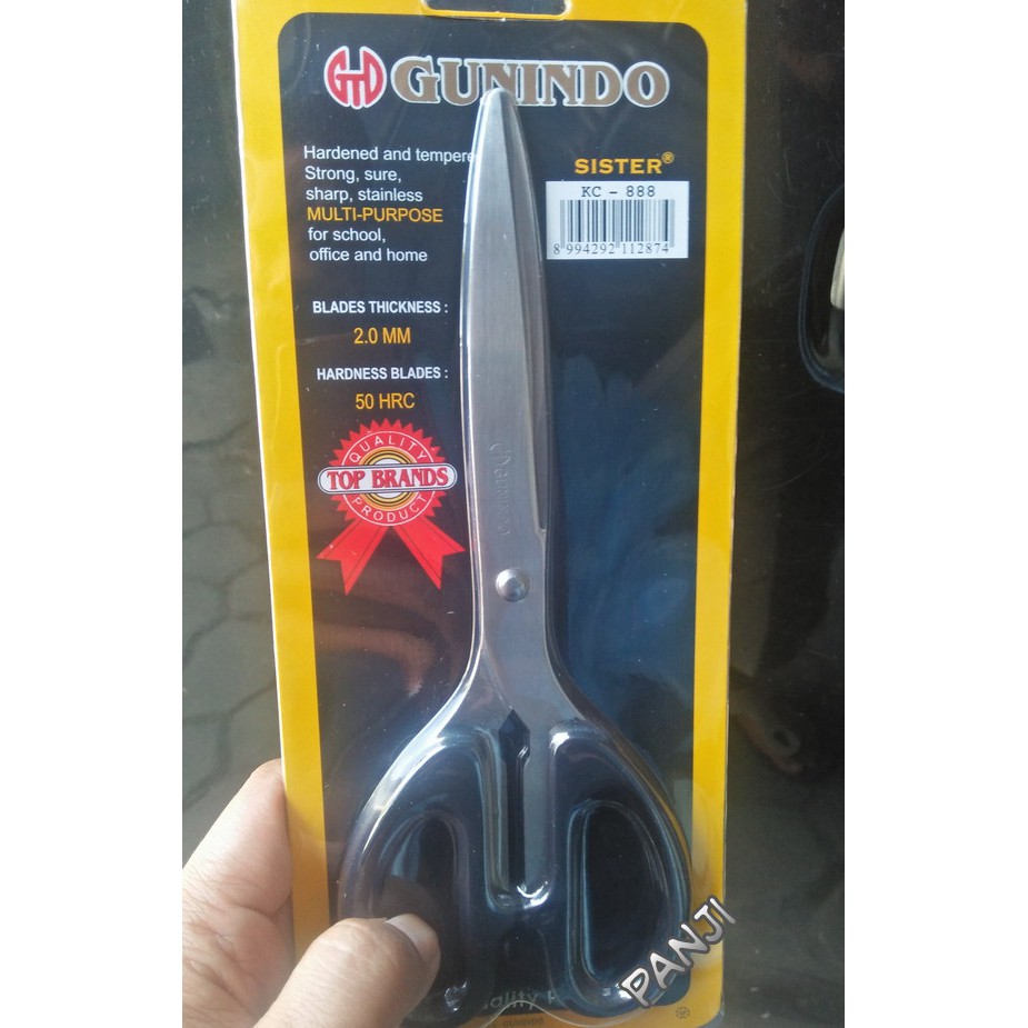 Jual Gunting Stainless Besar Gunindo tajam dan kuat | Shopee Indonesia
