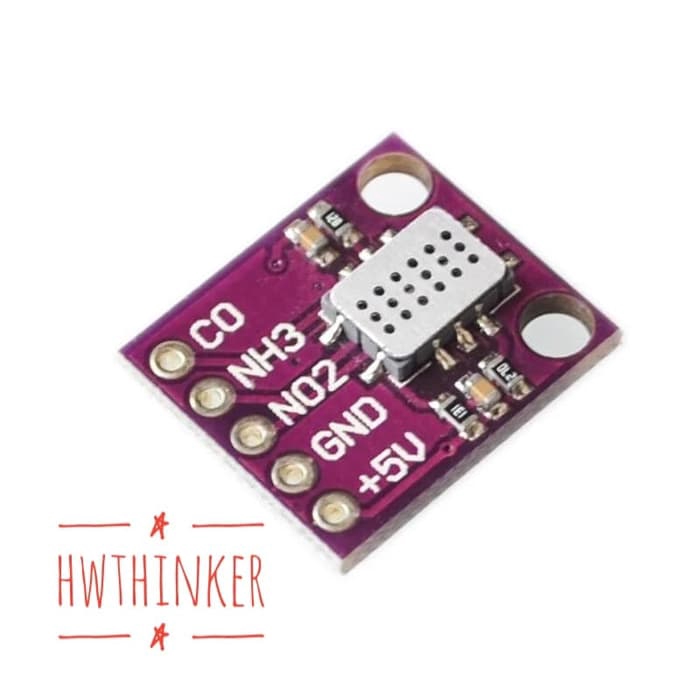 Jual Sensor Gas MICS-6814 MICS6814 Air Quality CO NO2 NH3 Nitrogen ...